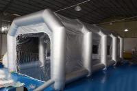 China Transparent Outdoor Inflatable Car Capsule Bubble Tent Garage for sale