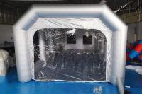 China Transparent Outdoor Inflatable Car Capsule Bubble Tent Garage for sale
