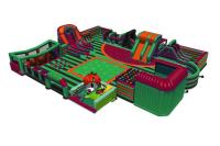 China Customized Indoor Inflatable Amusement Park Double Stitching for sale