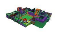 China Customized Indoor Inflatable Amusement Park Double Stitching for sale