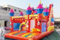 China Custom Plato PVC Tarpaulin Inflatable Bouncer Playground For Children for sale