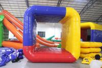 China Customized Flip Inflatable Sports Games Human Walking Inside Land Rolling Cube for sale