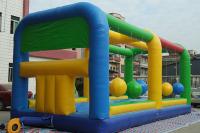 China EN71 Tarpaulin Inflatable Interactive Sports Games For Kids Adults for sale