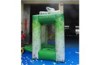 China 0.55mm Thick Inflatable Advertising Products Money Booth Cash Grab Machine for sale