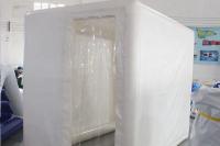 China Airtight Portable Inflatable Disinfection Channel Tent With Atomizer Sanitizing Machine for sale