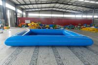 China Square Shape 0.65m Inflatable Swimming Pool For Outdoor Water Ball Games for sale