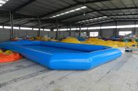 China Square Shape 0.65m Inflatable Swimming Pool For Outdoor Water Ball Games for sale