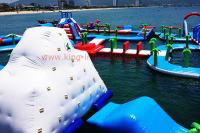 China Adult Floating Play Aqua Fun Inflatable Water Parks Blow Up Water Obstacle Course for sale