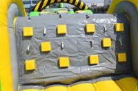 China Custom 21m*3.5m Ninja Warrior Theme Inflatable Obstacle Course for sale