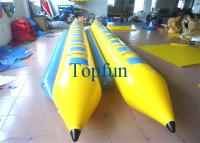 China Double Line Inflatable Banana Boat for 7 Persons / Inflatable Banana Drafting Boats for sale