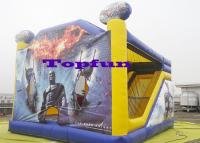 China Kids Party  PVC  Commercial Bounce Houses Tarpaulin Batman for sale