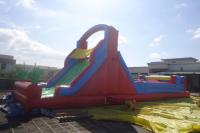 China Custom Mini Inflatable Obstacle Course / Giant Inflatable Water Slide For Kids for sale