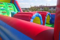 China Custom Mini Inflatable Obstacle Course / Giant Inflatable Water Slide For Kids for sale