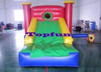 China Combo  water jumping castles Toddler Jump And Slide 0.45mm - 0.55mm for sale