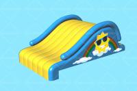 China Kids Home Use Swimline Inflatable Pool Super Water Slide Mini Size for sale