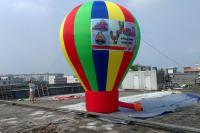 China Custom Rainbow Giant Inflatable Advertising Balloons For Promotion Events for sale