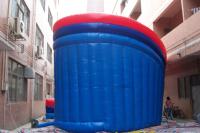 China Rotating Inflatable Water Slide With Rocket Outdoor Moonwalk Waterslide Sliding Fun for sale