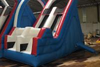 China Kids Play Roller Coaster Inflatable Slide , Inflatable Amusemet Park Slide for sale