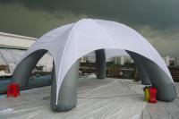 China Custom PVC Spider Inflatable Event Tent With White Printed Roof For Advertising for sale