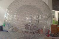 China 3m diameter Custom inflatable transparent PVC Zorb Ball for outdoor sports for sale