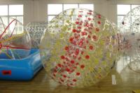 China 3m diameter Custom inflatable transparent PVC Zorb Ball for outdoor sports for sale