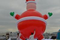 China Custom Giant Inflatable Christmas Helium Balloons For Out Door Advertising for sale
