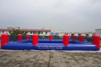 China Custom 8m*6m Inflatable Airtight Swimming Pool for Outdoor Rental business for sale