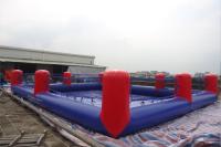 China Custom 8m*6m Inflatable Airtight Swimming Pool for Outdoor Rental business for sale