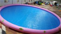 China 16mD Large Round 0.9mm PVC Tarpaulin Inflatable Swimming Pool For Outdoor Or Indoor Kid's Playing for sale