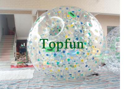 China Zorb Ball With Green Glow for Inflatable Zorb Ramp / Inflatable Grassplot Ball Sport for sale