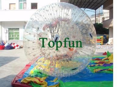 China PVC Clear Inflatable Zorb Ball / Inflatable Human Hamster Ball For Inflatable Zorb Ramp for sale