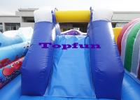 China Custom Clown Themed Inflatable Playground For Slides And Jumpers , Soft Play for sale