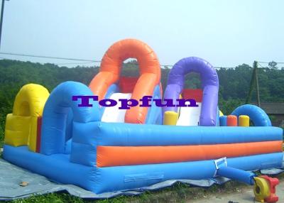 China Slide Combi Bouncy Castle For Amusement Park with CE , EN14960 , SGS Certificate for sale
