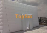 China Cube Inflatable Tent Air Structure / Inflatable White House Building Tent For Events for sale