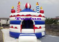 China 0.55mm PVC Tarpaulin Funny jumping castles  / Adult  Amusement Equipment for sale