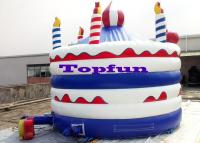 China 0.55mm PVC Tarpaulin Funny jumping castles  / Adult  Amusement Equipment for sale