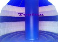 China 0.55mm PVC Tarpaulin Funny jumping castles  / Adult  Amusement Equipment for sale