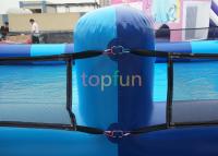 China Super luxurious 0.9mm PVC tarpaulin Inflatable Swimming Pools  roof for sale