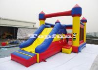 China PVC Tarpaulin Commercial Inflatable Jumping Castle Combi Slide Hire for sale