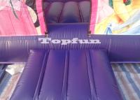 China Costom Digital Print Inflatable Jumping Castle / Doll House For Girls for sale