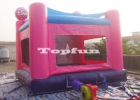 China Costom Digital Print Inflatable Jumping Castle / Doll House For Girls for sale
