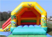 China Colorful Bouncy Castle House 22ft X 19ft For Birthday Party for sale