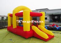 China Commercial Bouncy Houses / 13ft Kids Modular Bounce Rooms With Slide for sale