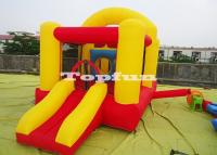 China Commercial Bouncy Houses / 13ft Kids Modular Bounce Rooms With Slide for sale