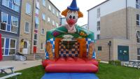 China Cartoon Clown Themed Inflatable Bouncer Castle For Adults for sale