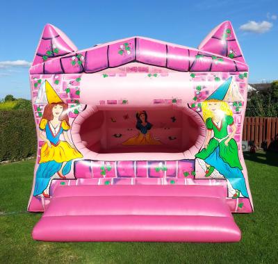China EN71 Inflatable Princess Bouncy Castle Jumping House For Children for sale