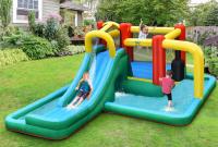 China Customized Inflatable Jumping House With Water Slide for sale
