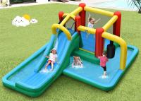 China Customized Inflatable Jumping House With Water Slide for sale