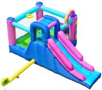 China Colorful 420D Nylon Fabric Inflatable Bouncer Castle Commercial for sale