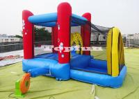 China 4m Bubble Inflatable Commercial Bounce Houses With Safety Net And Pool for sale
